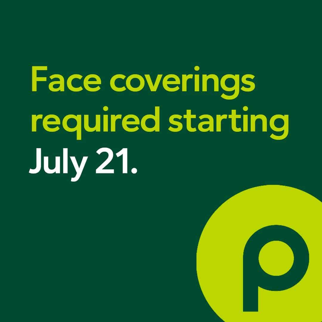 Update from Publix on Social Distancing & Face Coverings - Sleiman ...
